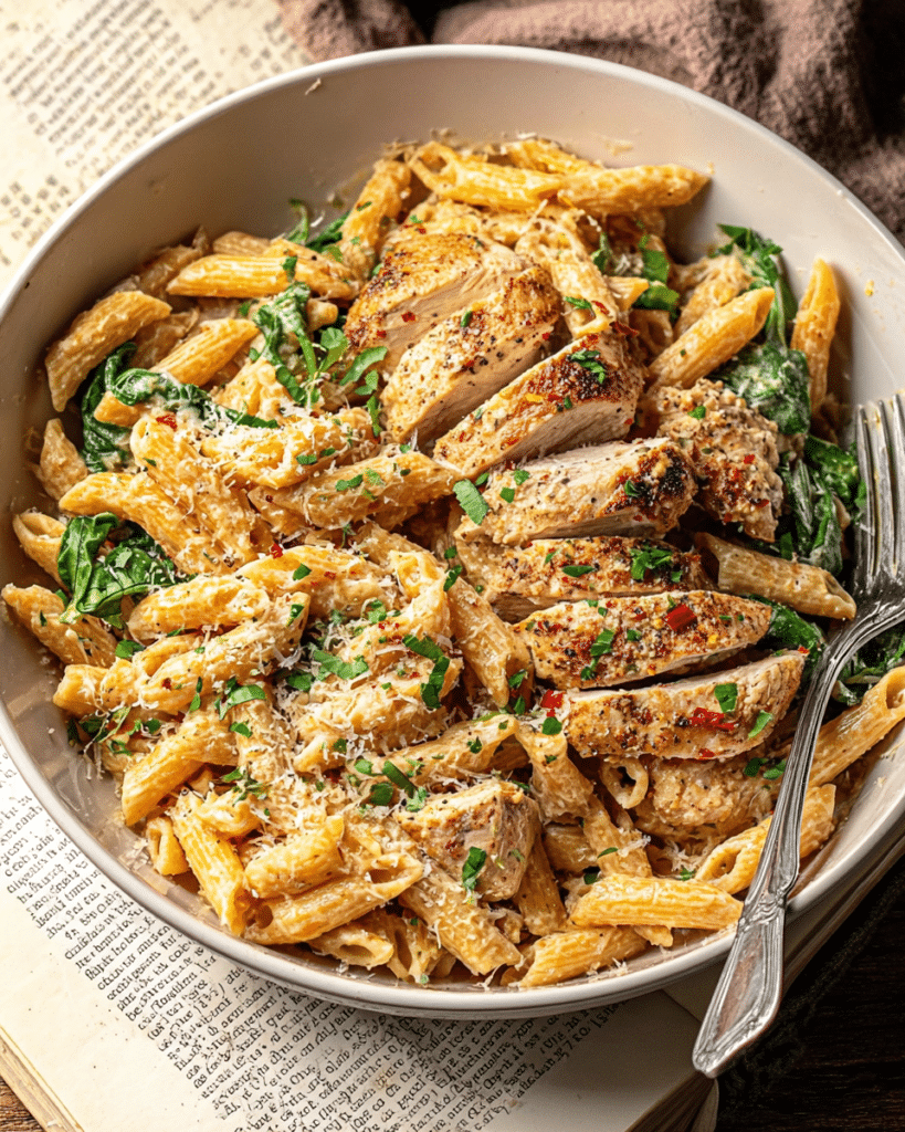 Garlic Parmesan Chicken Pasta: Discover the Recipe Today!